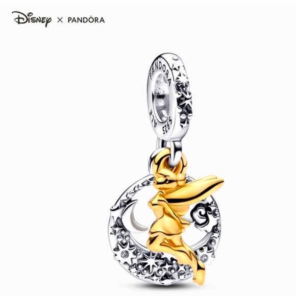 Disney | Jewelry | Nwot Pandora X Disney Tinkerbell Double Layered ...